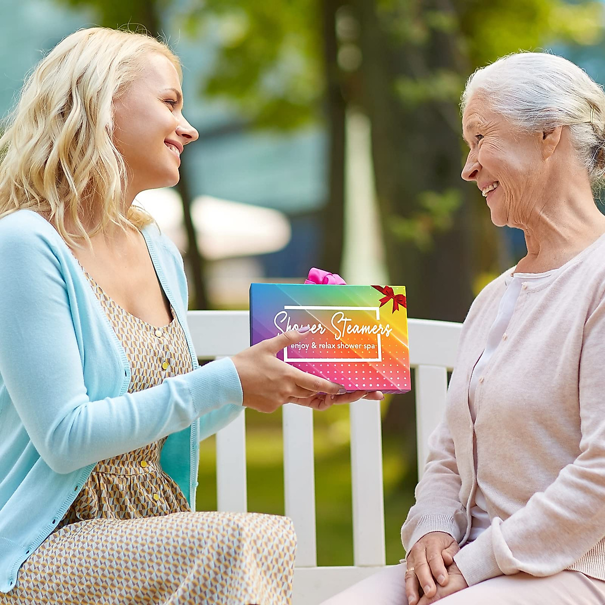 Shower Steamers Aromatherapy - Shower Bath Bombs Variety Pack of 6 for Women or Men, Shower Tablets with Essential Oils for Self Care & Home SPA Relaxation, Birthday Valentines Gift