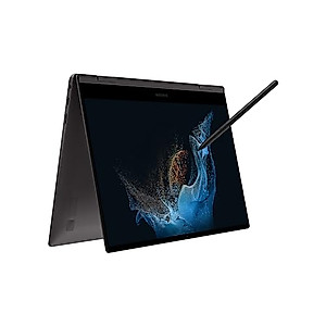SAMSUNG Galaxy Book2 Pro 360 5G Connectivity 2-in-1 Laptop Computer/Windows 11/13.3” FHD AMOLED Touchscreen / 16GB / 256GB / Snapdragon 8cx Gen 3 Processor/S-Pen, 2023 Model, NP935QNA-KA2TT, Graphite