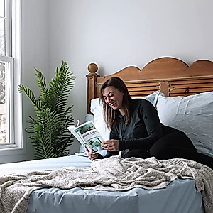 SaniSnooze Moon Waterproof Bedwetting Mattress for Adults with Incontinence, CertiPur-US Certified (Full - 53" x 74" x 8")