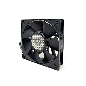 Bgears b-Blaster 140x38 (PWM Version) Extreme Cooling Gaming PC & Mining Machine Fan, Hi-Speed 5200RPM w/Airflow of 308 CFM, 2 Ball Bearing Designed for Extended Life & high Performance, 4 Wire Black