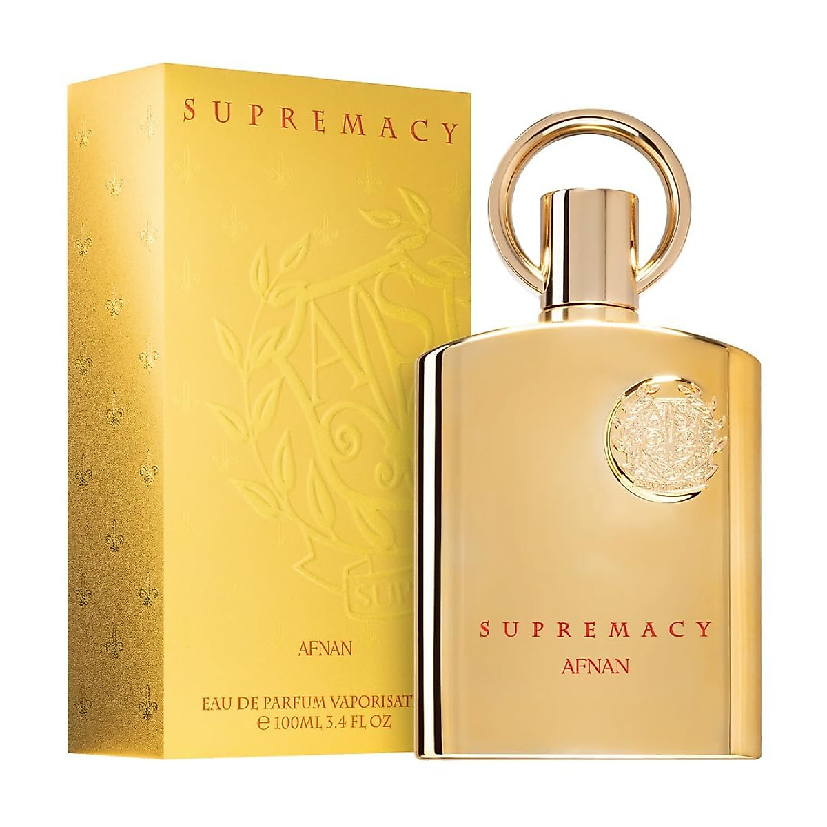 Afnan Supremacy Gold Eau De Parfum for Women, 3.4 Fl. Oz
