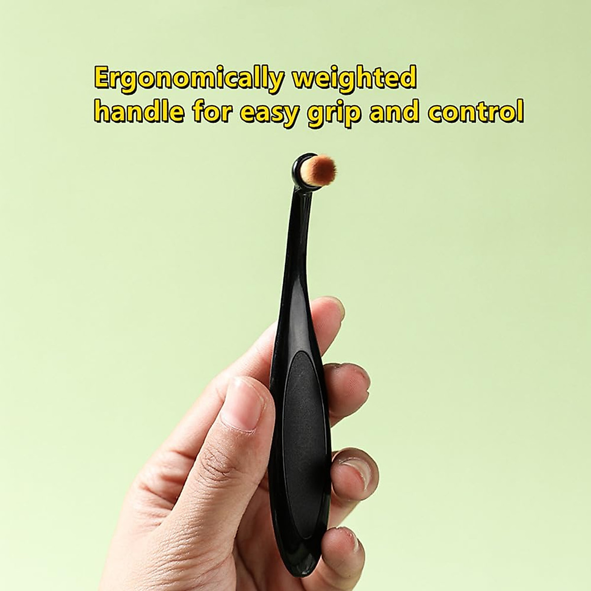 Pro Applicator Brush for Pets, 4 Pcs Tear Stain Remover with Washable Superfine Fiber Long Tapered Bristles for Safe Application