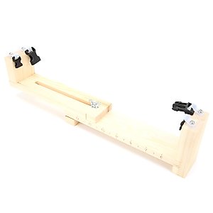 Paracord Jig Natural Wood Loose Rope Braider, Woven Wooden Frame Tool Kit Paracord Jig Faster for U Shaped Bracelet for Bracelet Weaving