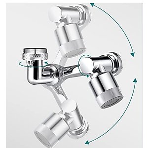 1080° swivel faucet,Sink Extender,Faucet Swivel,Faucet Nozzle,Rotable Faucet Adapter