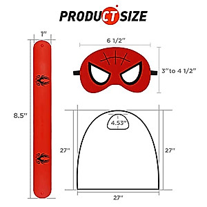 RioRand Superhero Capes for Kids Set Superhero Toys for Boys Girls Party Supplies Christmas Halloween Gifts