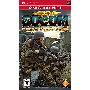 SOCOM U.S. Navy Seals Fireteam Bravo 2 - Sony PSP