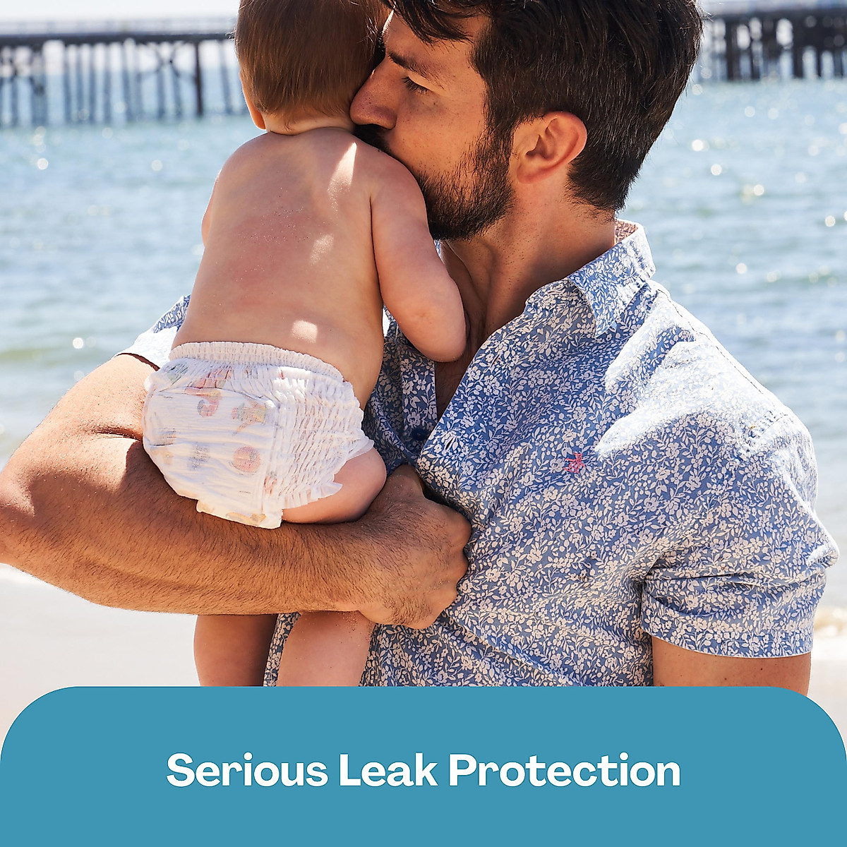 Hello Bello Premium Swim Diapers I Affordable and Eco-Friendly Disposable Swim Dipes for Babies and Kids I Size Medium - Diaper Size 4-5