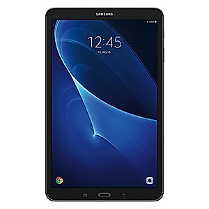 Samsung Galaxy Tab A SM-T580 10.1-Inch Touchscreen 16 GB Tablet (2 GB Ram, Wi-Fi, Android OS, Black) Bundle with 32GB microSD Card