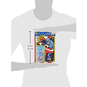 Marvel Hasbro Legends Series 3.75-inch Retro 375 Collection Captain America Action Figure Toy