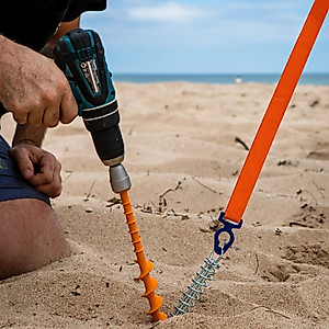 BRUNNER Peggy Peg Screw Pegs Sand 31 cm Set of 2