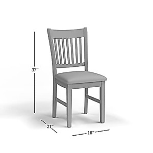 Jofran Inc. Rustic Shores Upholstered Desk Chair