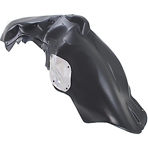 Evan Fischer Fender Liner Front, Driver and Passenger Side Compatible with 2011-2014 Ford F-150 Plastic Material, Set of 2, (2) Fender Liners - FO1249155, FO1248155