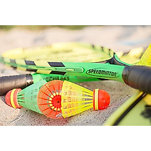 Speedminton Match Speeder 3Pk Speeder Tube Birdies for Outdoor Games Speed ​​Badminton/Crossminton