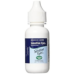 Bausch & Lomb Sensitive Eyes Rewetting Drops 1 oz (Pack of 3)