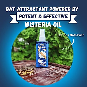 Enhance Your Bat House Experience: Outdoor Oddities 4oz Bat Attractant Spray - A Natural Choice for Bat Enthusiasts