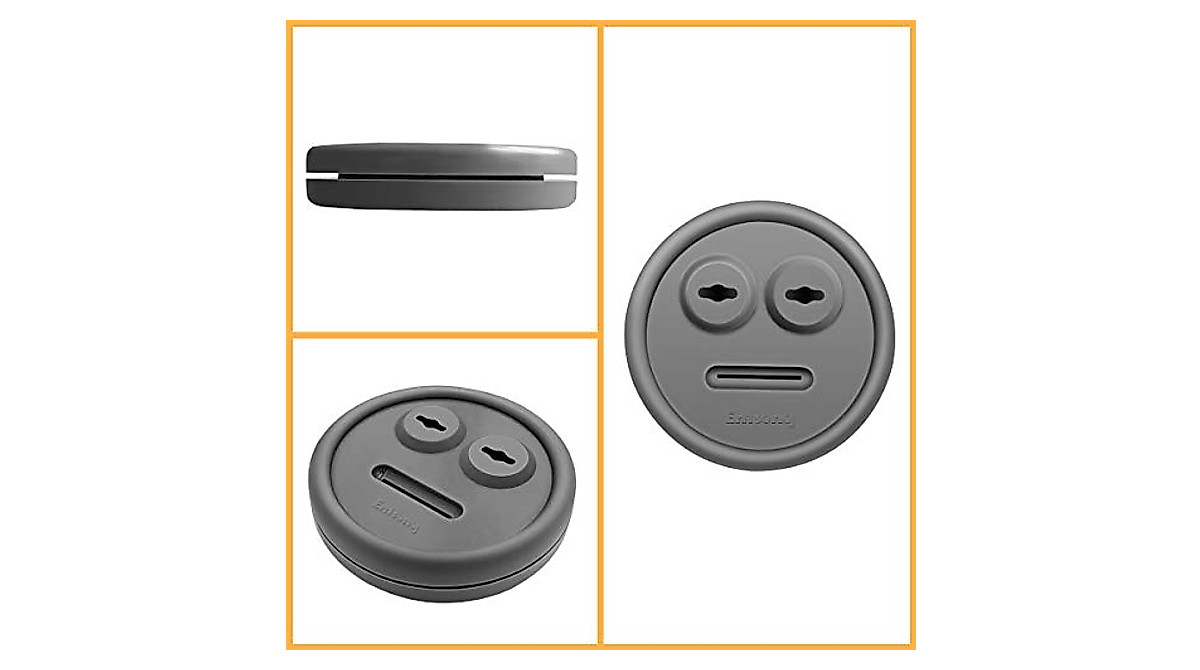 Entsong 4-Pack Thermometer Probe Grommets for BBQ and Weber Smokey Mountain