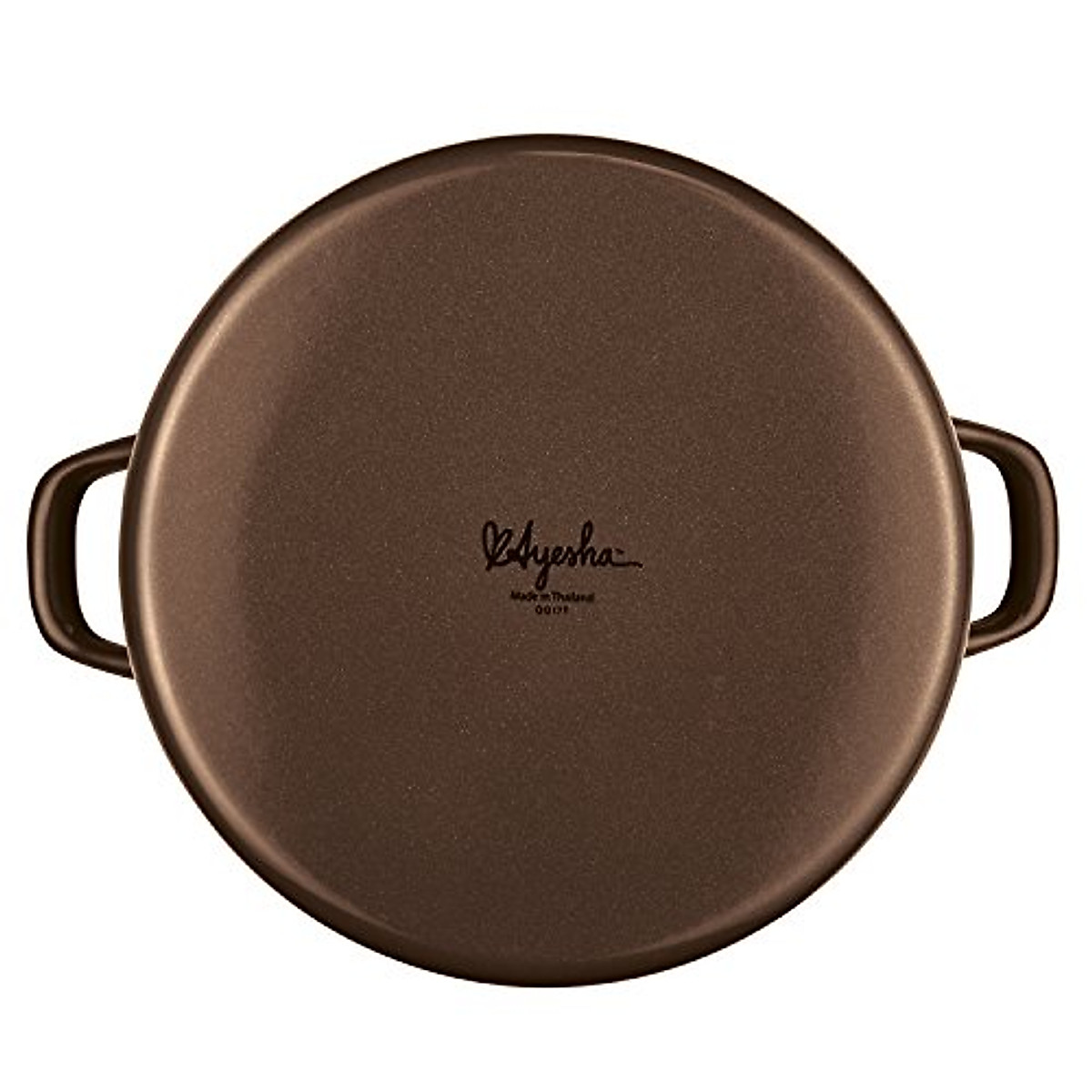 Ayesha Curry Enamel on Steel Stock Pot/Stockpot with Lid, 12 Quart, Brown Sugar