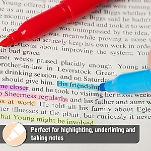 Mr. Pen Highlighters, Assorted Colors, Pack of 28