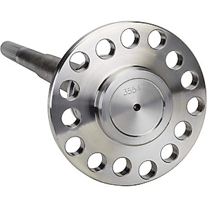 Speedway Motors Short 28 Spline Cut-to-Fit Axle with Bearing, Fits Ford 9 Inch, 29.51 Inch Natural Finish Short Axle, New Bearing Style Ends, Sold Individually