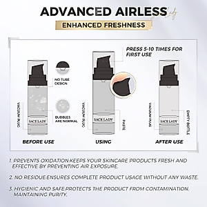 Matte Makeup Base Primer for Face Sacelady Face Primer for Oily Skin - Pore Minimizer, Oil Control Make Up Primer to Hide Wrinkles and Fine Lines - Cruelty Free Cosmetics - 1.01Fl Oz