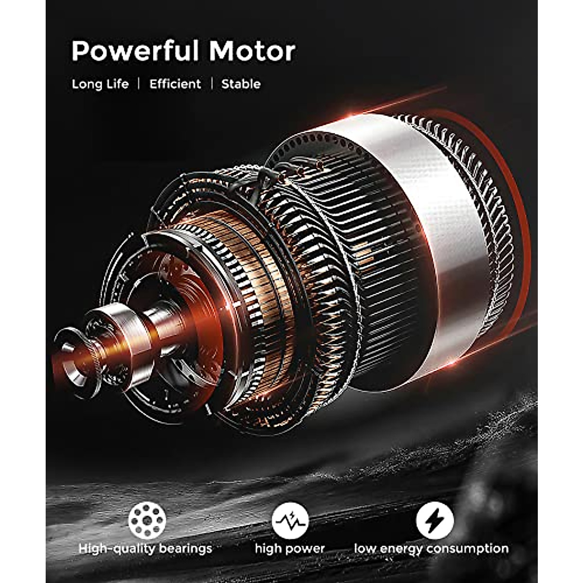 Loniko Multifunctional Electric Stand Mixer, 6.5 Quarts, 6 Speeds Household Stand Food Mixers with Dough Hook, Whisk & Flat Beater Attachments, and Splash Guard(Silver)