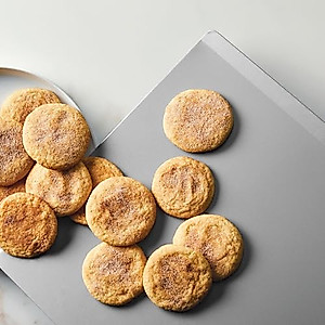 Farberware Insulated Bakeware Nonstick Cookie Baking Sheet, 15.5" x 20", Light Gray