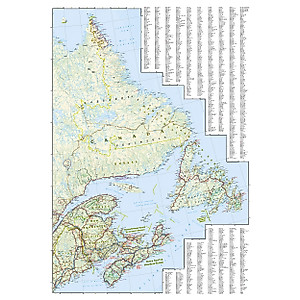 Canada East Map (National Geographic Adventure Map, 3115)