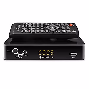 Digital Converter, Ematic Digital TV Converter Box with Recording, Playback, & Parental Controls [ AT103B ]