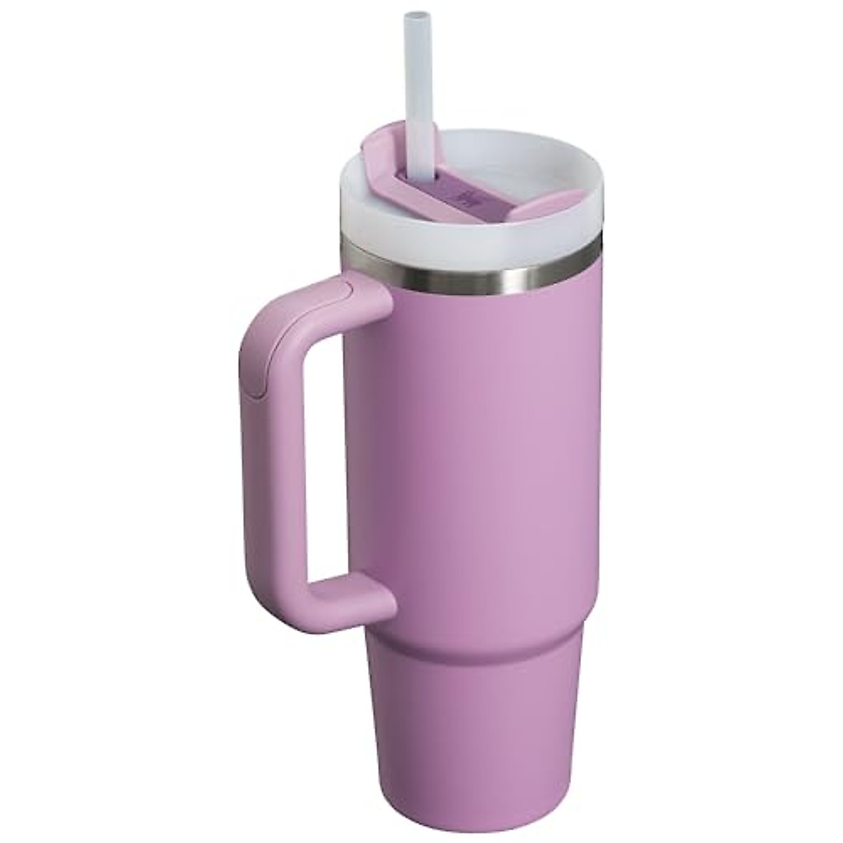 Stanley Quencher H2.0 Tumbler with Handle and Straw 30 oz | Flowstate 3-Position Lid | Cup Holder Compatible for Travel | Insulated Stainless Steel Cup | BPA-Free | Lilac