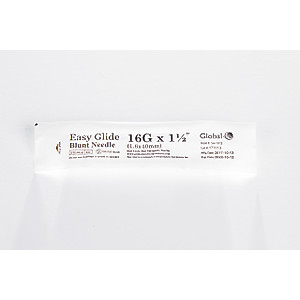 (Qty 100) 16 ga x 1-1/2" Dispensing Needle, Blunt Tip