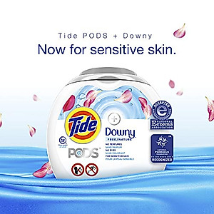 Tide Pods + Downy Free, Laundry Detergent Soap Pods, 61 Count