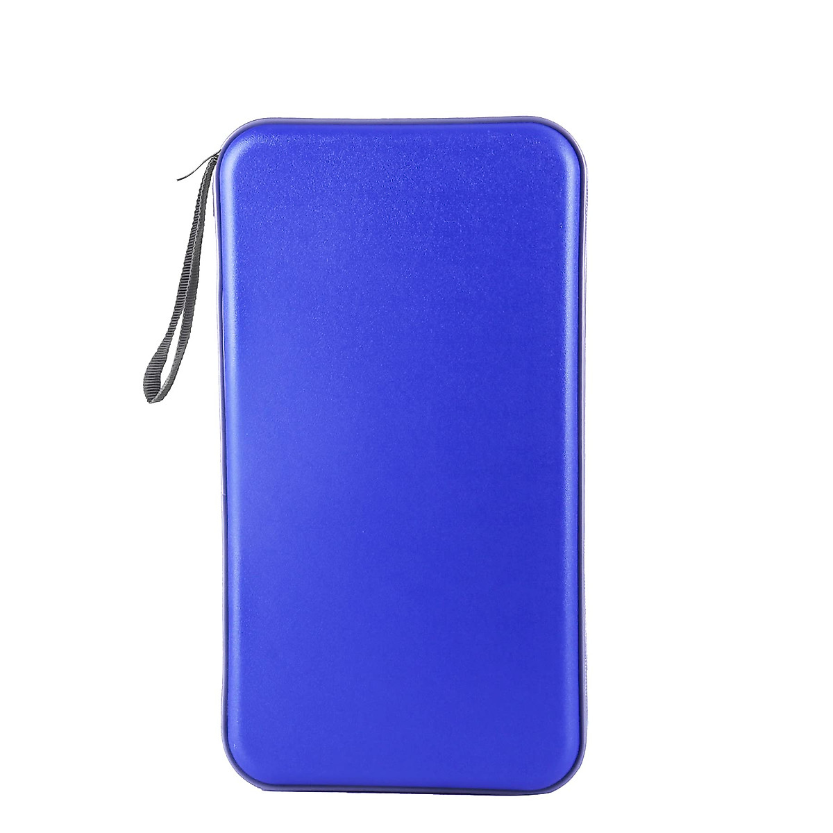 UYYE Auto Car CD case，72 Capacity Plastic CD/DVD Protective Case Storage Organizer，Portable CD/VCD/DVD Storage Case，Car Interior Accessories with Hard Plastic Protective Holder for CD Storage（Blue）