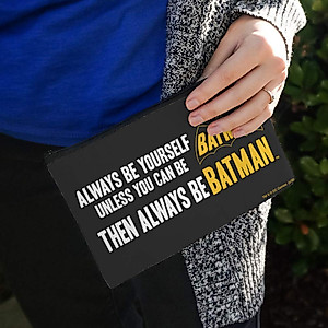 Batman Be Batman Pencil Pen Organizer Zipper Pouch Case