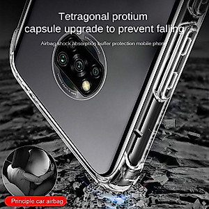 Compatible with Motorola ThinkPhone 5G Case Clear Slim Soft TPU Cover with Screen Protector (2 Pieces), Shock-Absorption Edge Bumper with Reinforced Corners Transparent Phone Case