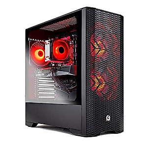Skytech Blaze 3.0 Gaming PC Desktop – Intel Core i5 12400F 2.5 GHz, NVIDIA RTX 3060, 500GB NVME SSD, 16GB DDR4 RAM 3200, 600W Gold PSU, 11AC Wi-Fi, Windows 11 Home 64-bit,Black