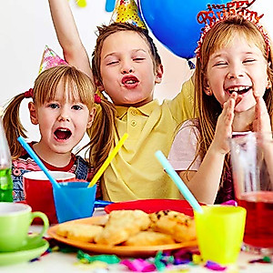 Tomnk 120 Pack Jumbo Smoothie Straws, 10.3 Inch Straws Disposable Milkshake Straws Extra Long