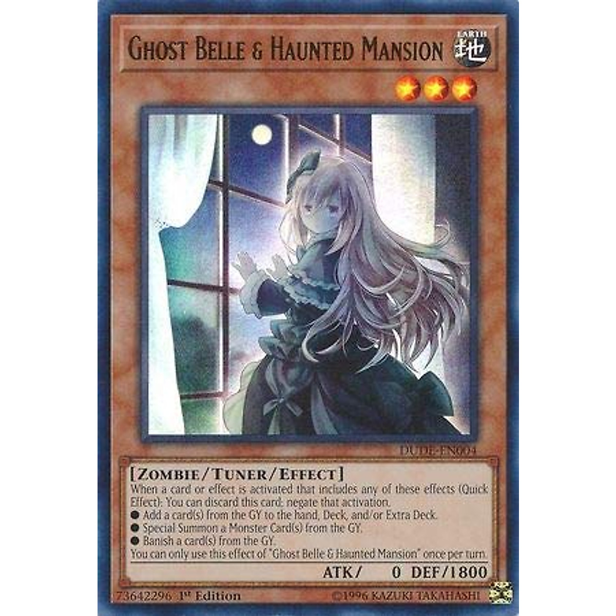 Yu-Gi-Oh! - Ghost Belle & Haunted Mansion (Alternate Art) - DUDE-EN004 - Ultra Rare - 1st Edition - Duel Devastator
