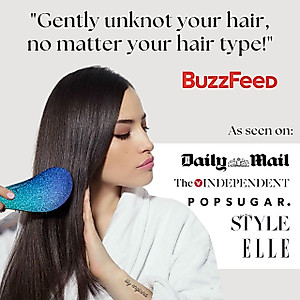 Detangler Brush & Wide Tooth Comb Gift Set - Ideal Gifts Under 10 Dollars for Womens Stocking Stuffers & Teenage Girls Gifts Ideas, Pink