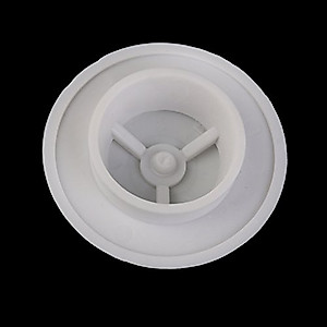 Pop Up Plug Stopper for Kitchen Bathroom Bathtub Drainage Sink White