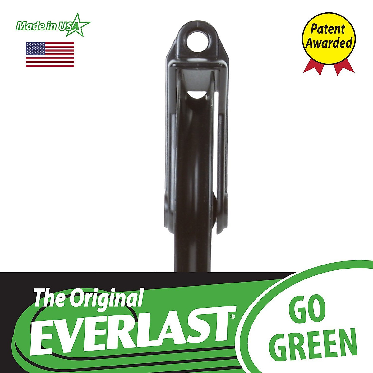 EVERLAST® #40 Pulley with 5-inch Wheel for Clotheslines and Other Pulley Applications. Weatherproof. Made in USA (2 Pack)