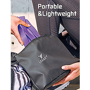 LEEKEY Resistance Band Set, Pull Up Assist Bands with Non-Slip Texture-Stretch Resistance Band Exercise Bands - Mobility Band Powerlifting Bands for Resistance Training