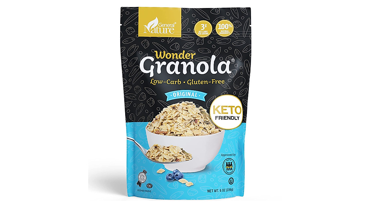 Keto Granola Low Carb - Healthy Cereal Snack