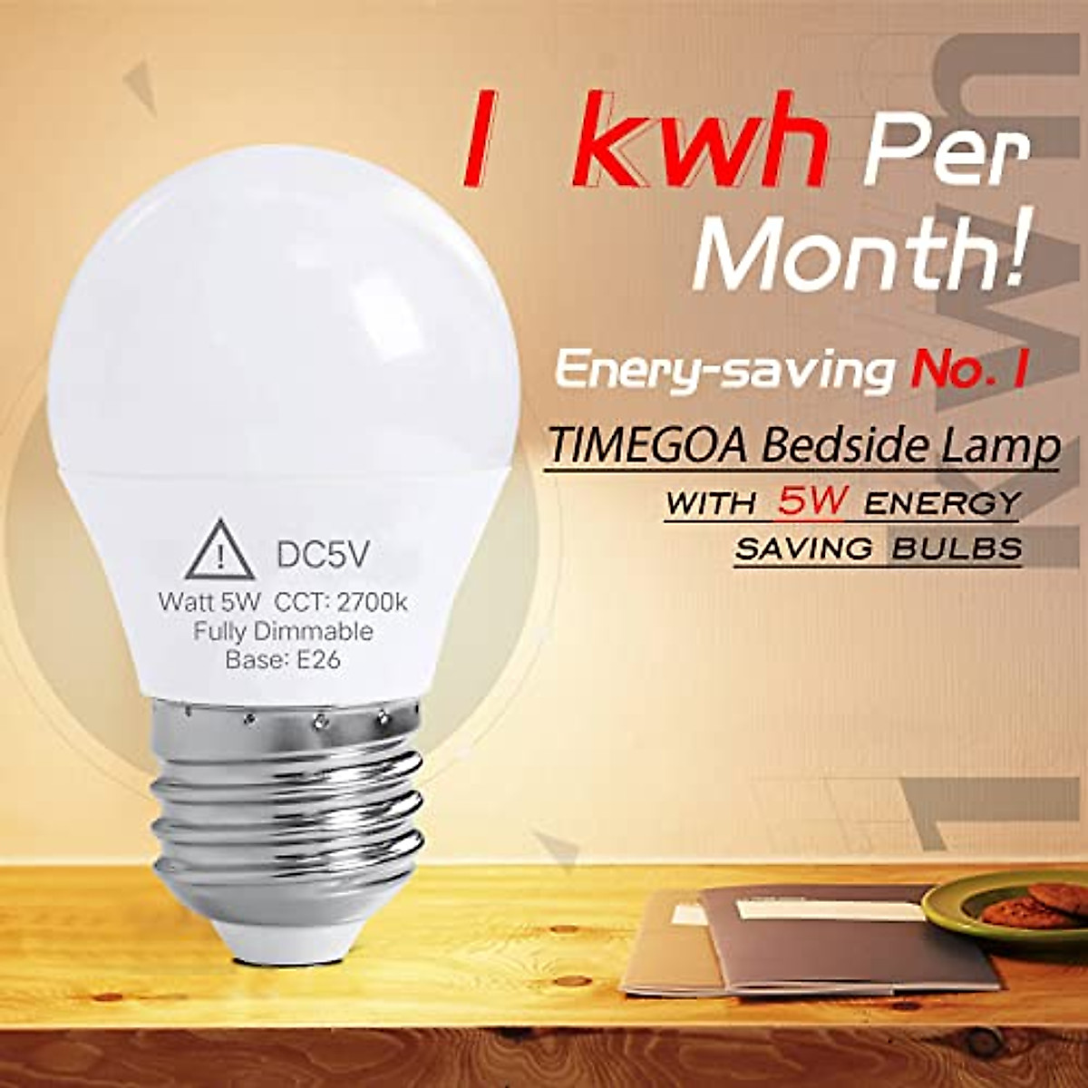 Upgraded Smart Bedside Table Lamp with Wireless Charger & USB Ports - Touch Control LED Desk Lamp for Bedroom, Dimmable Wooden Nightstand Lamp with Fabric Shade for Living Room, Kid's Room,or Office