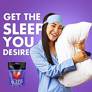 Happy Healthy Wellness Vegan Melatonin Gummies for Adults | 3 mg Melatonin & Magnesium Sleep Gummies | Gluten & Gelatin Free 100% Natural | Strawberry Flavor | 30 Count