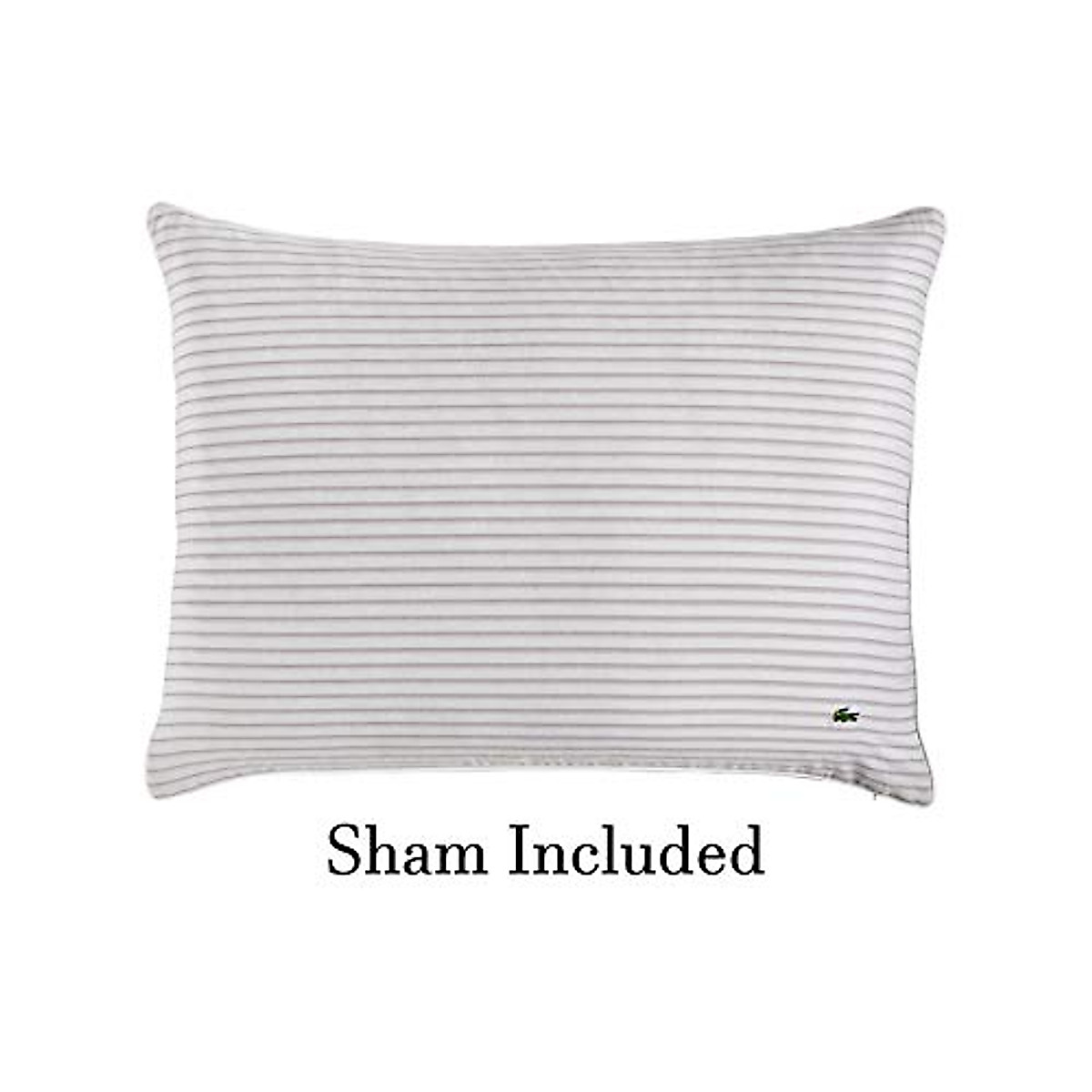 Lacoste Smash Cotton Comforter Set, Blue, Full/Queen