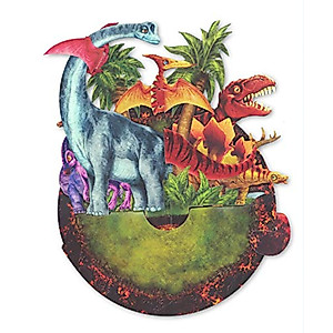 Santoro Pirouettes Jurassic Dinosaurs 3D Pop Up Card