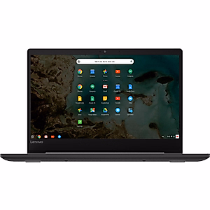 2021 Newest Lenovo Chromebook S330 14" Laptop Computer for Business Student, Quad-Core MediaTek MT8173C 2.1GHz, 4GB RAM, 32GB eMMC, 802.11ac WiFi, Webcam, 10 Hours Battery, Chrome OS, +MarxsolCables