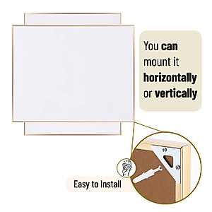 Mr. Pen- Dry Erase Board, 14” x 11”, Aluminum Frame with a Black Dry Erase Marker, Small Whiteboard, Mini White Board, White Board Dry Erase, Small Magnetic Board, Magnetic White Board