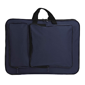 Water-Resistant Artist Portfolio Carry Shoulder Bag with Adjustable Strap 8K Drawing Board Backpack Tote Sketch Pad Art Board Bag Art Supplies Storage Tote Bag Durable Oxford Portfolio Case