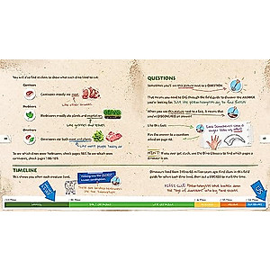 Dino Dana Dino Activity Guide: Experiments, Coloring, Fun Facts and More (Dinosaur kids books, Fossils and prehistoric creatures) (Ages 4-8)